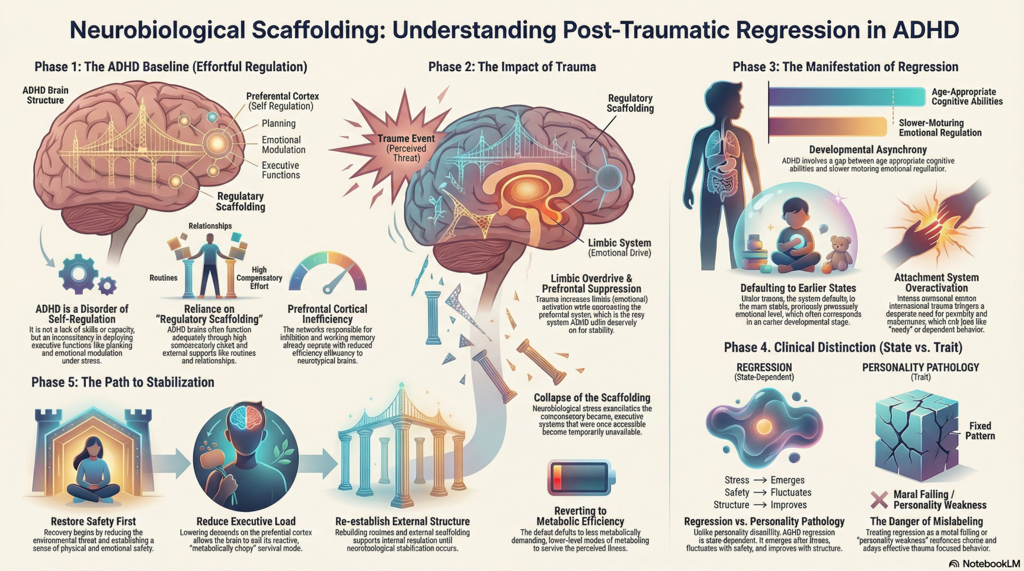 Why ADHD Increases Vulnerability to Regression After Trauma: A ...