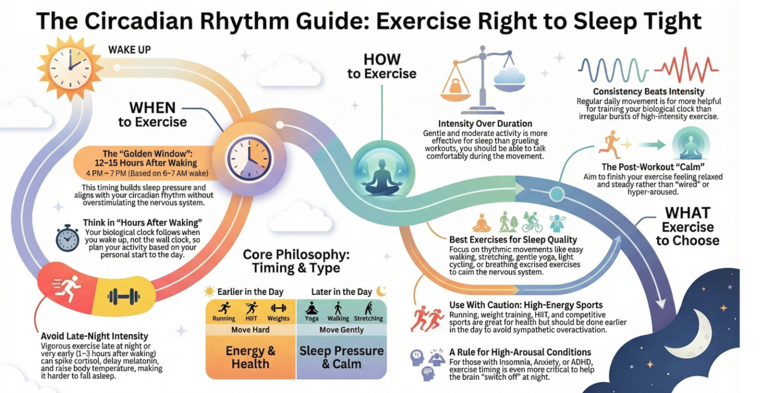 When, How, and What Exercise Improves Sleep A Science-Based Guide to ...