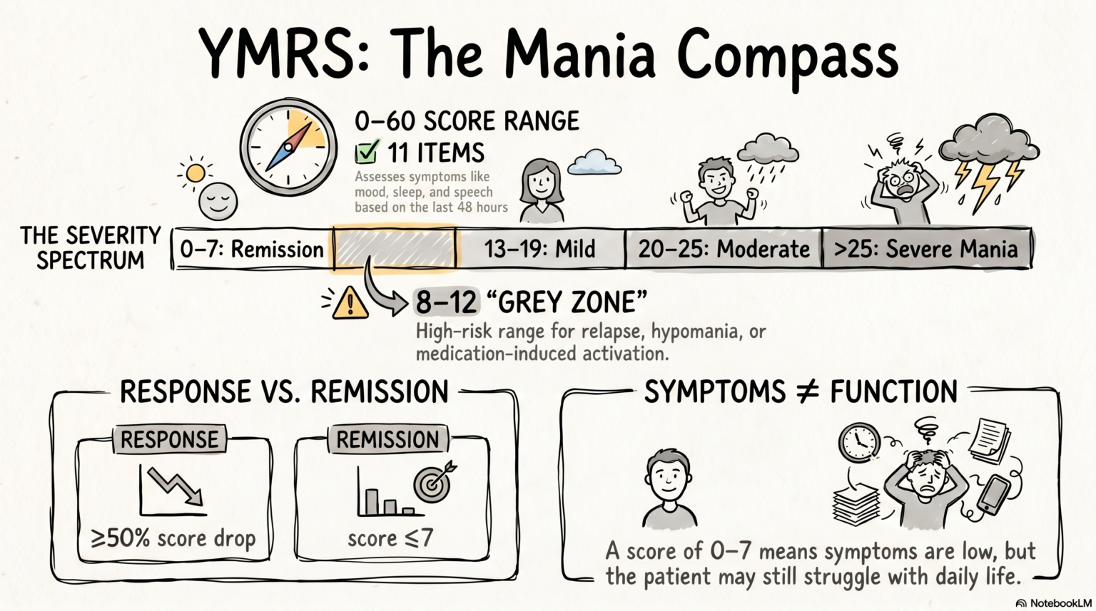 Young Mania Rating Scale (YMRS): How to Interpret Severity, Define ...